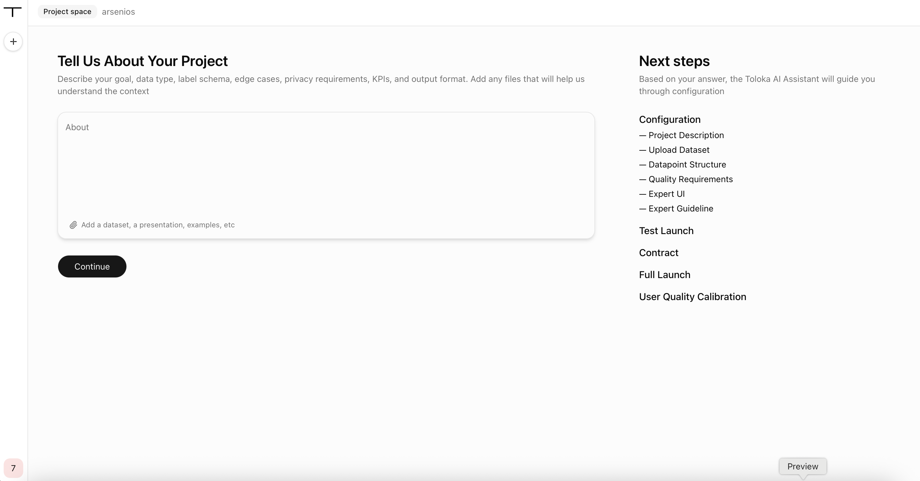 Quick start guide – Toloka Platform
