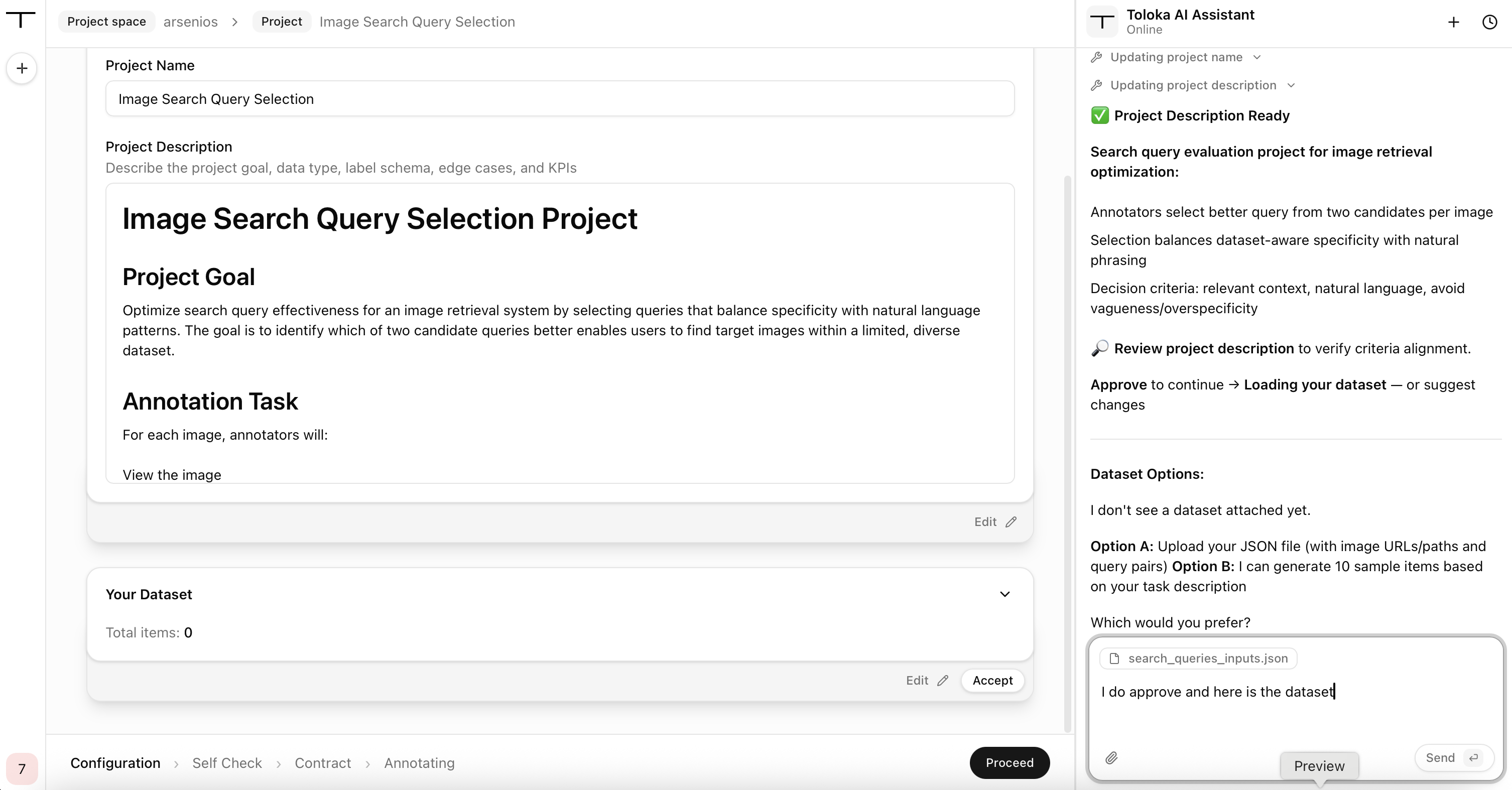 Quick start guide – Toloka Platform